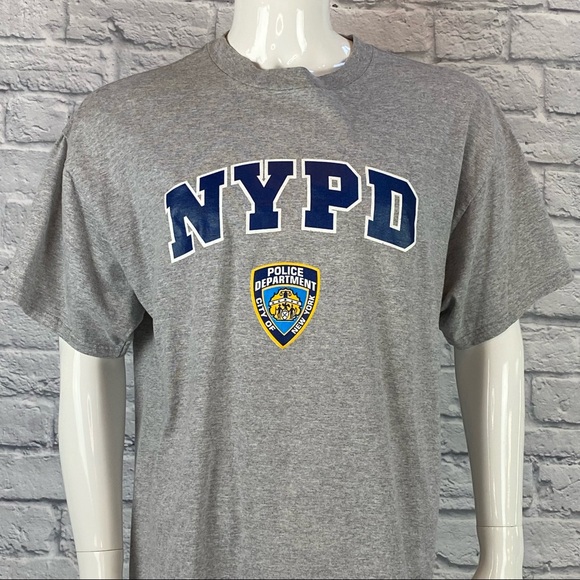 NYPD | Shirts | Vintage Nypd New York Police Department Tee | Poshmark